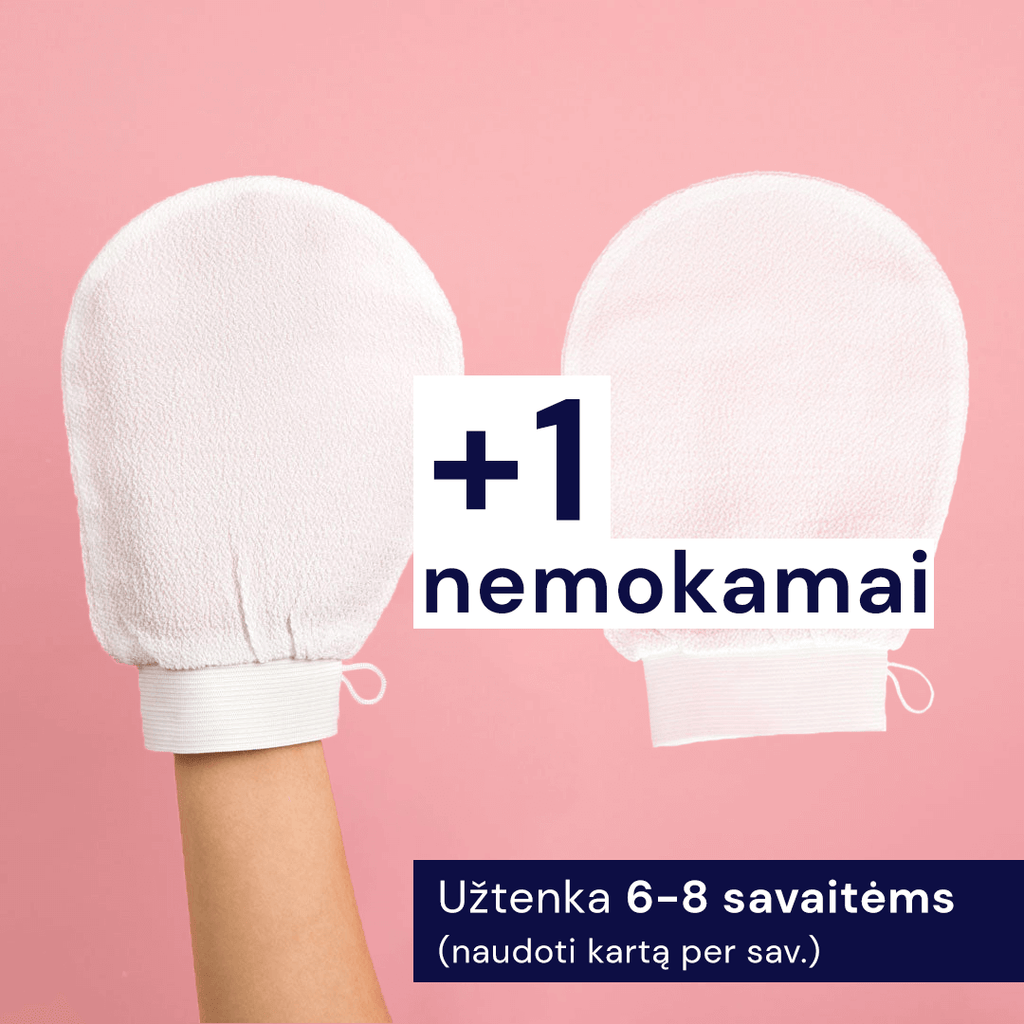 Kūno šveitimo pirštinė – Dermi